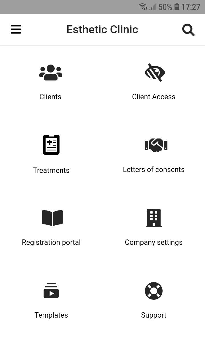 MERIDIQ | Aesthtic app and clinic records online system